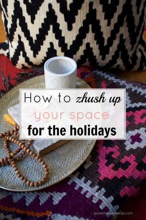How to zhush up your space for the holidays | Interior Design Franklin, TN