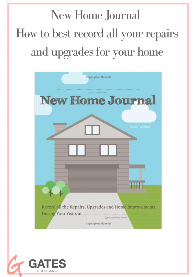 New Home Journal - How to best record all your repairs and upgrades ...